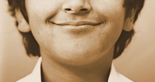 Smiling in Northern Pomo